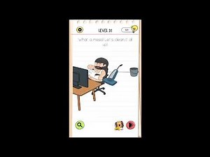 Brain Test All Star Level 31 What a mess! Let’s clean it all up!