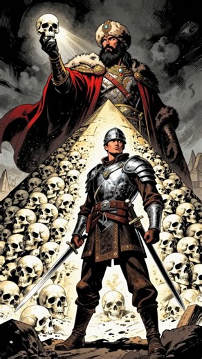 Most brutal conqueror ever built skull pyramids #history #facts #dark #viral