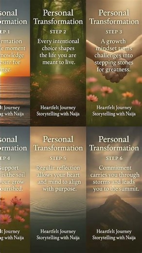 6 Steps to Personal Transformation: Your Heartfelt Journey to Purpose