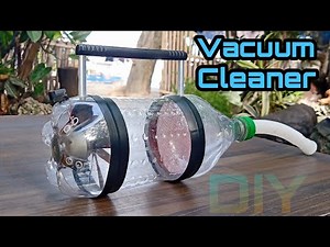 How to Make a Vacuum Cleaner using bottle | Javier's DIY