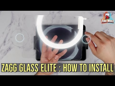 ZAGG Glass Elite Screen Protector for M2 iPad Pro 11-inch | How To Install