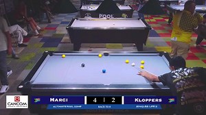 Ultimate Pool Comp - December Madness Singles Life 2 Race to 8 Marci vs Kloppers | CuePixels Photography