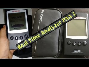 Review RTA PHONIC PAA 3 || Real Time Analyzer PHONIC PAA 3