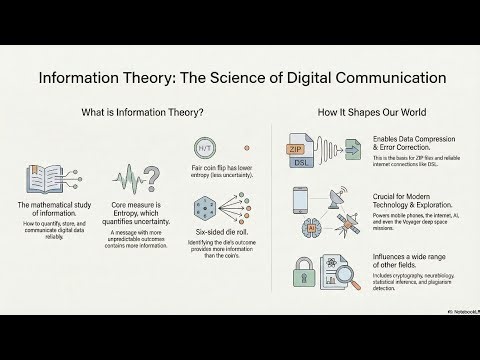 ♠️ Information Theory Explained | The Science of Digital Communication 