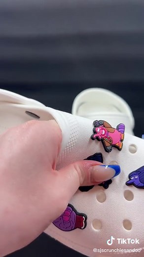 Decorating My Inside Out Crocs With Charms