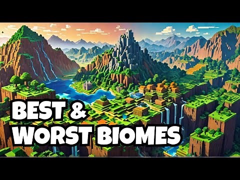 Ranking Every Minecraft Biome: The Ultimate Tier List Adventure!