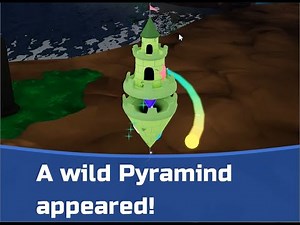 I found gamma sandcastle pyramind in Loomian Legacy!!