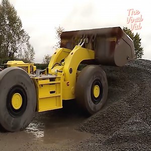 Operating High-Tech Loaders in Subterranean Mines | The Viral Vid