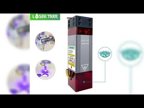 A must-have product!�LASER TREE 80W Laser Module with Air Assist 10W Optical Power Blue Light TTL