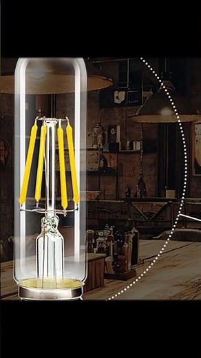 Decorative Tube Light Bulbs 4W E27 Screw Non-Dimmable T30 Filament LED Bulbs Warm White 2700K