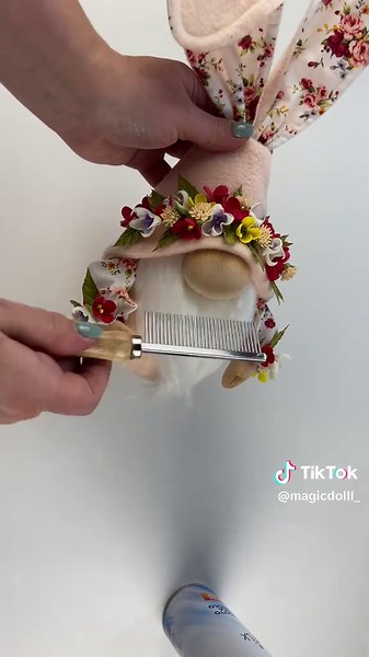 Cute Easter Bunny Gnome Tutorial DIY - Helen Lozova