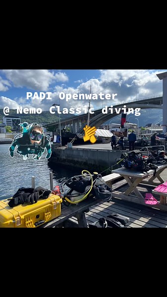PADI Open Water students nailed their first ocean session: Mask skills ✅ Buoyancy training ✅ Fun ✅ and so much more… Solid focus, great teamwork, and a lot of smiling above and under the surface. Tomorrow we dive again- Biskopshavn (Divesite), we’re coming for you! 🐠🫧 @NemoClassicDiving #OpenWaterDiver #ScubaTraining #PADI #NemoClassicDiving #ScubaLife #Biskopshavn #DiveReady #bergen #coldwaterdiving
