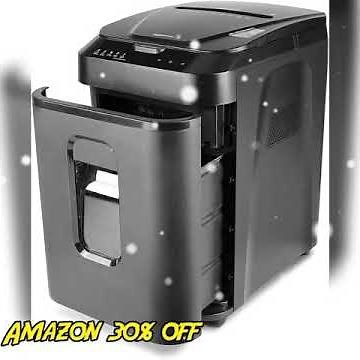 Amazon Basics 150-Sheet Autofeed Micro-Cut Paper Shredder