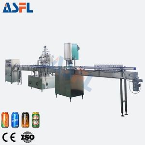 [Hot Item] Automatic Split Cola Soda Beer Carbonated Beverage Can Filling Machine Carbonated Drink Production Line