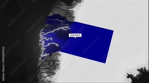 Greenland Ice Melting Analysis: A conceptual image illustrating the impact of global warming, focusing on the melting ice of Greenland.