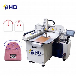 [Hot Item] Automatic Robot Hat Beanie Industrial Overlock Stitch Sewing Machines for Knitting Hat