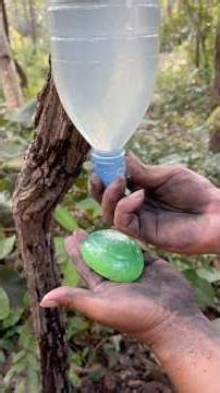 The guy Shows SIMPLE and useful save soap 🧼 in forest 🌳 #camping #outdoors #survival #skills