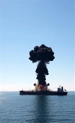 Oil Tanker Explodes! Raw Footage #Breaking