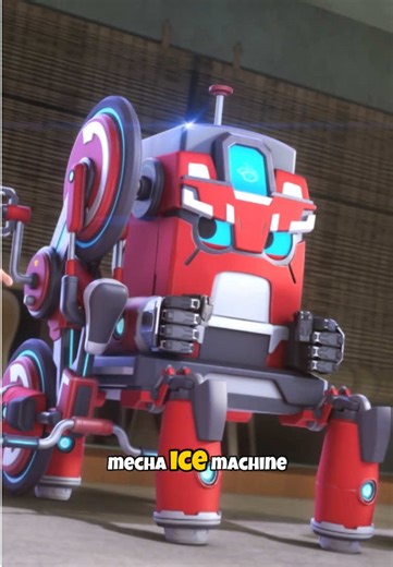 Mechabot Turns into Mecha Ice Machine in Mechamato