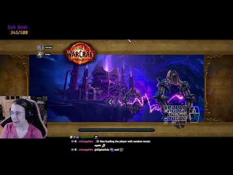 Lady tanking Dimensius Heroic push!🔴#WorldofWarcraft