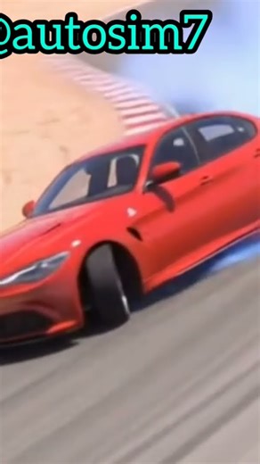 Alfa Romeo Giulia Quadrifoglio 2017 Drifting @autosim7