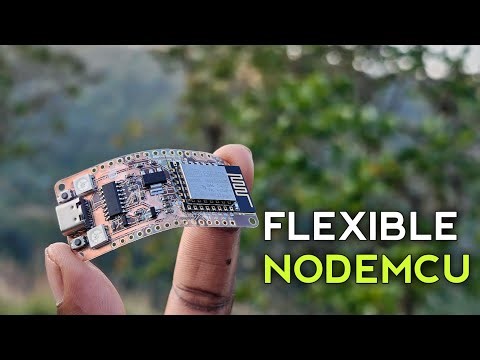 Flexible Nodemcu Making