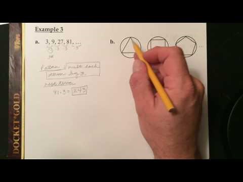 2-1: Patterns and Conjectures - Examples (25:42)