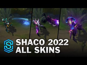 Shaco All Skins | Shaco VFX Update | League Of Legends
