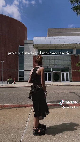 left the house 2day #ootd #fyp #dressup #goth #addisonrae