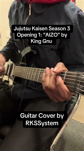 Jujutsu Kaisen Season 3 Opening Cover with Electric Guitar