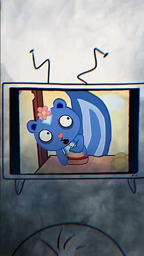 The trauma of the all kids born in the 2000 📺 #happytreefriends #gore #blood #animation #trauma