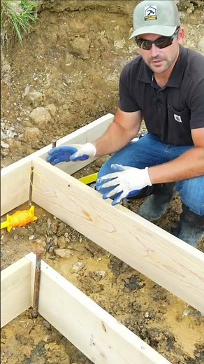 Building Concrete Forms for My Footers DIY!