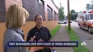 A city in Ohio has set a new record for deaths due to accidental overdose from opioids. Kate Snow reports on a day she spent there with EMTs, on the front line of the crisis. See Kate's reporting throughout the week on NBC Nightly News, and learn more at NBCNews.com/Opioids. | NBC Nightly News with Tom Llamas