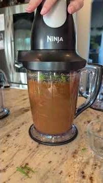 Salsa is never faster when using my Ninja Master Prep Blender
