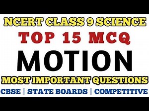 Best MCQ Class 9 Motion | Class 9 Motion | Motion Chapter Class 9 #motion
