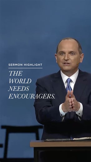 16K views · 650 reactions | Along with salvation and repentance, our broken world desperately needs encouragement. Look around you today and find a way to encourage someone. For more practical, biblical teaching from God’s Word, watch our Sunday livestream at 10:30 a.m. (Eastern) or join us in person at First Baptist Atlanta. Sunday services at 8:45 a.m. and 10:30 a.m. | First Baptist Atlanta | Facebook