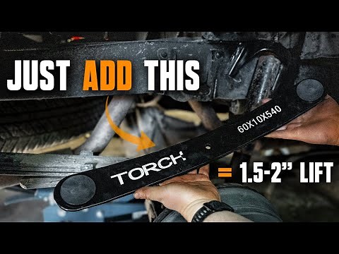 How to Install a Toyota Tacoma Add A Leaf Lift | Torch Offroad