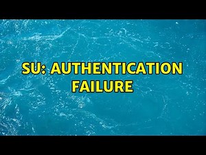 Ubuntu: su: Authentication failure (2 Solutions!!)