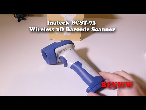 Inateck BCST-73 Wireless Bluetooth 2D Barcode Scanner REVIEW