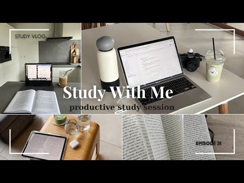 How to Study at Home Effectively 📚 | Productive Study Session With Me ✨