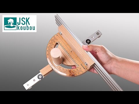 How to make an Angle-jig that reuses a protractor