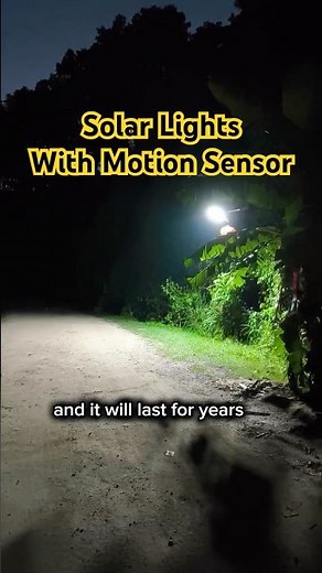 Solar Flood Lights with Motion Sensor & Link Function 💡 | Smart Lighting for Your Yard