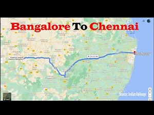 BENGALURU ➡️ CHENNAI 🚉TRAINS LIST 2022 NEW UPDATED - INDIAN RAILWAYS