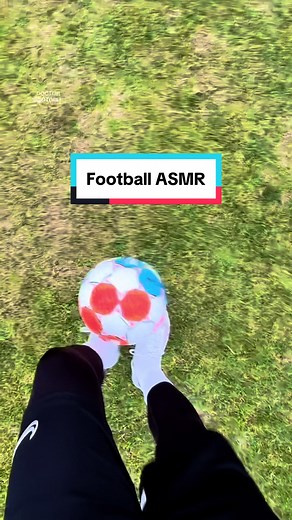 Football ASMR ⚽️🔊| Full Video on YouTube #football #asmr #fyp #soccer
