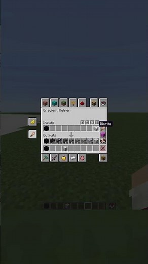 how to get gradients in minecraft