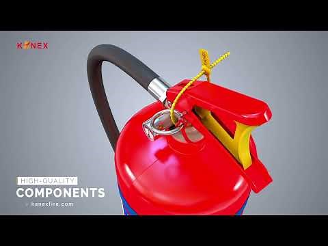 KANEX ABC 6 KG FIRE EXTINGUISHER COMPLETE USES AND GUIDE