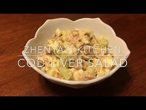 How to make Cod Liver Salad
