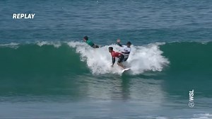 Watch this non priority interference call on Marama Tokong. A few days ago, Marama Tokong(@maramatokong) joined the WSL Wallex US Open Of Surfing Challenger Series event when he paddled on a wave along with 2 other surfers in his heat, and was given a non-priority interference call by the judges. The call was made very early in the heat, cutting down Marama's score & hopes on winning his heat. The WSL rule book chapter 11 gets a review in this situation. How would you call this situation? | KS B