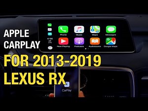 2016-2019 LEXUS RX | Wired Apple CarPlay Android Auto | Install / Demo