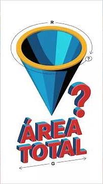 Calculate the Area of ​​a Cone like a PRO.🎯